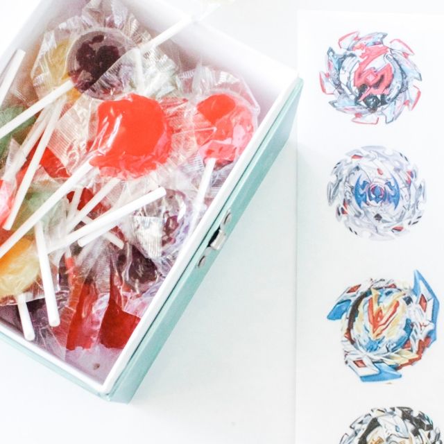 How to Make Fun Beyblade Burst Lollipops + Free Printable - City of ...